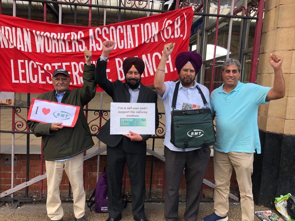 Indian Workers Association GB supports Rail Workers - Indian Workers ...